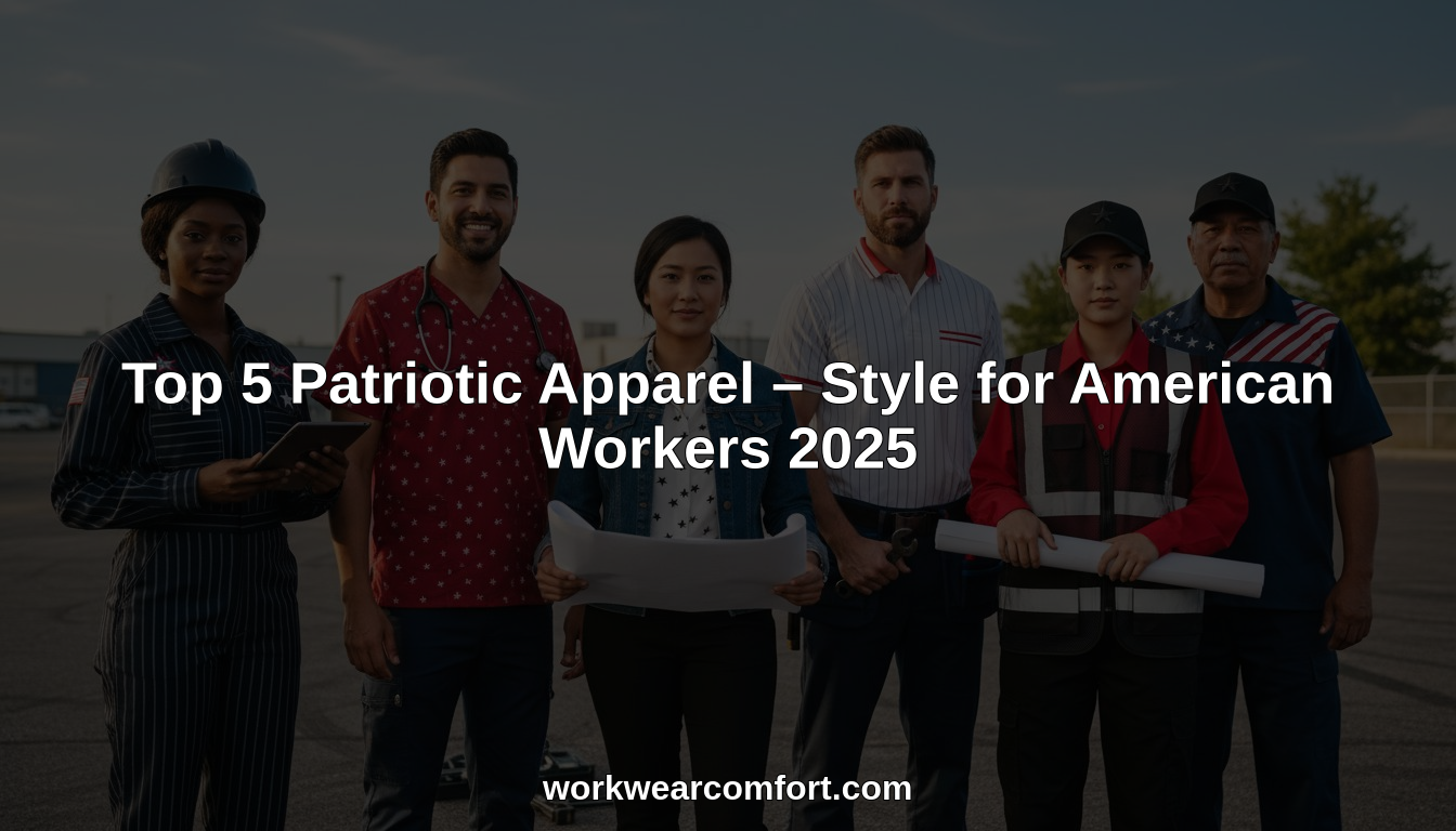 Top 5 Patriotic Apparel – Style for American Workers 2025 – WorkWearComfort
