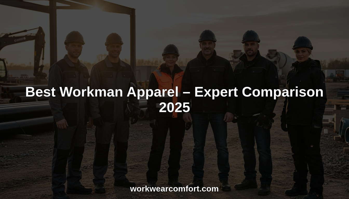 Best Workman Apparel – Expert Comparison 2025 – WorkWearComfort